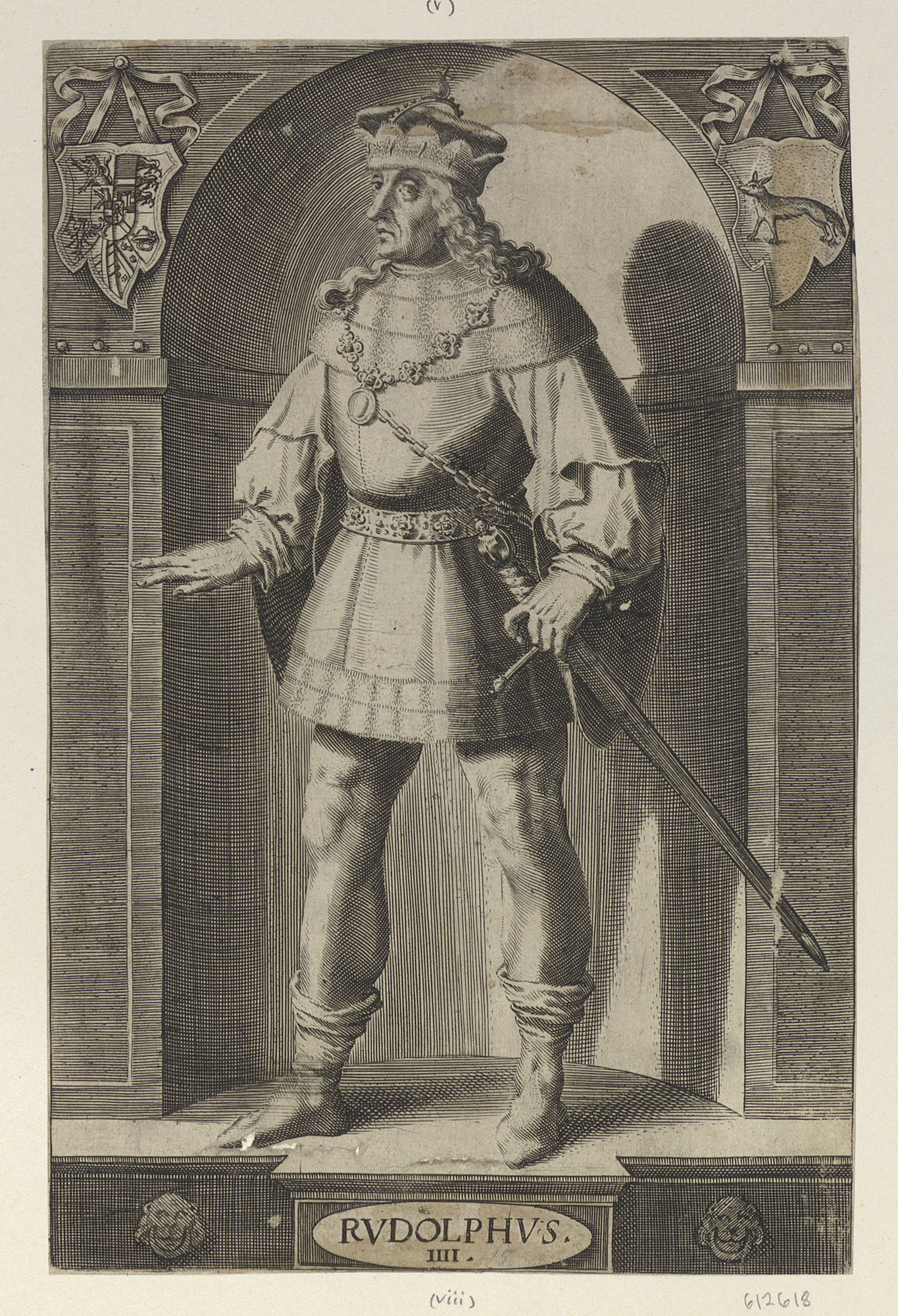 German School, 17th century - Rudolphus IV, Duke of Austria