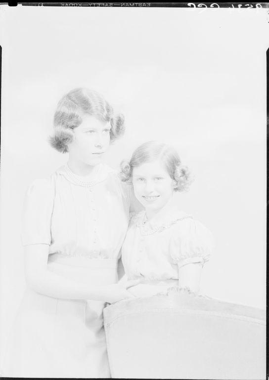 Marcus Adams (1875-1959) - Princess Elizabeth and Princess Margaret, 1940