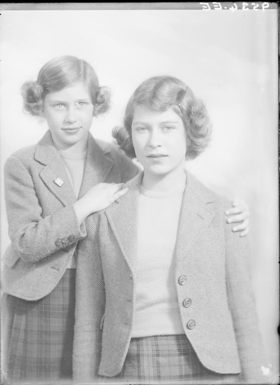 Marcus Adams (1875-1959) - Princess Elizabeth and Princess Margaret, 1940