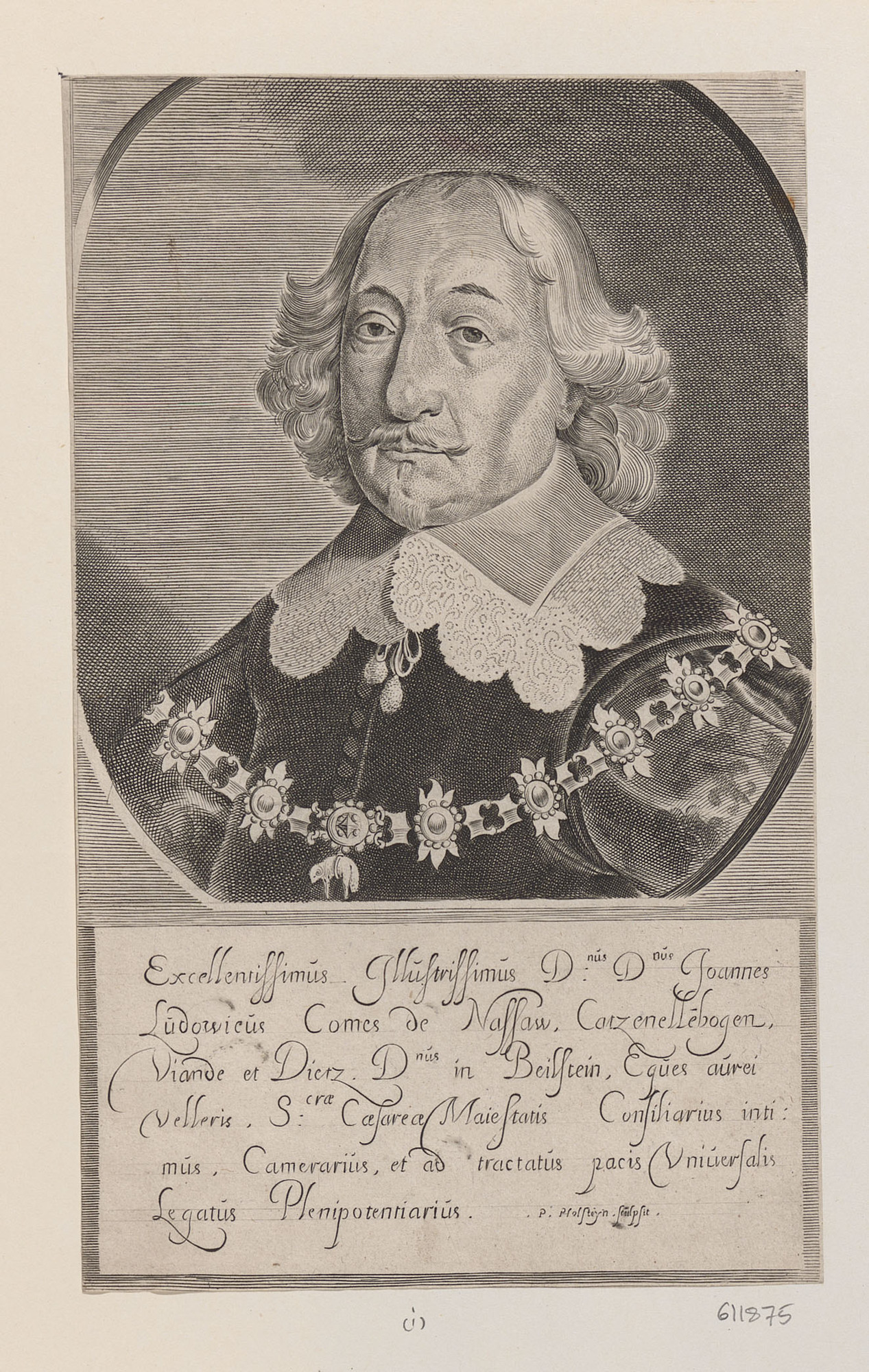 Pieter Holsteyn, the younger (1614-83) - Excellenissimus Illustrissimus ...