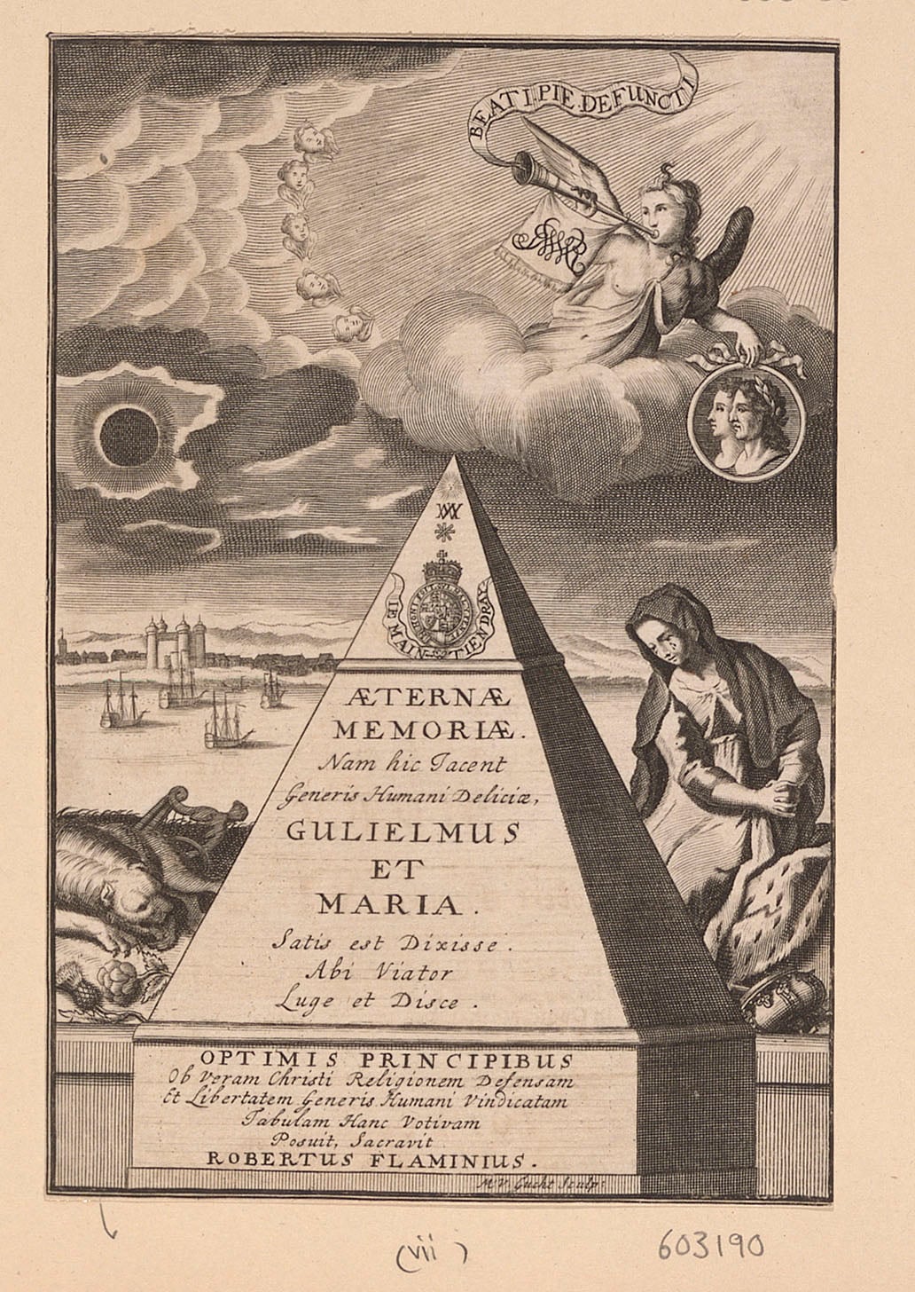 Michiel van der Gucht (1660-1725) - GULIELMUS ET MARIA