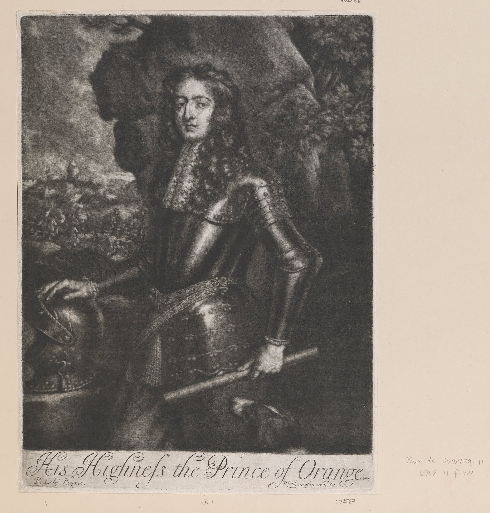 Tompson, R - His Highness the Prince of Orange