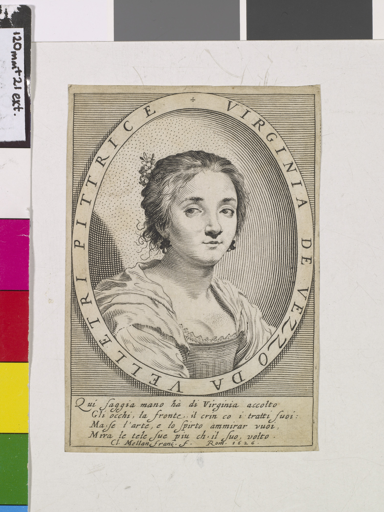 Claude Mellan (1598-1688) - Virginia da Vezzo