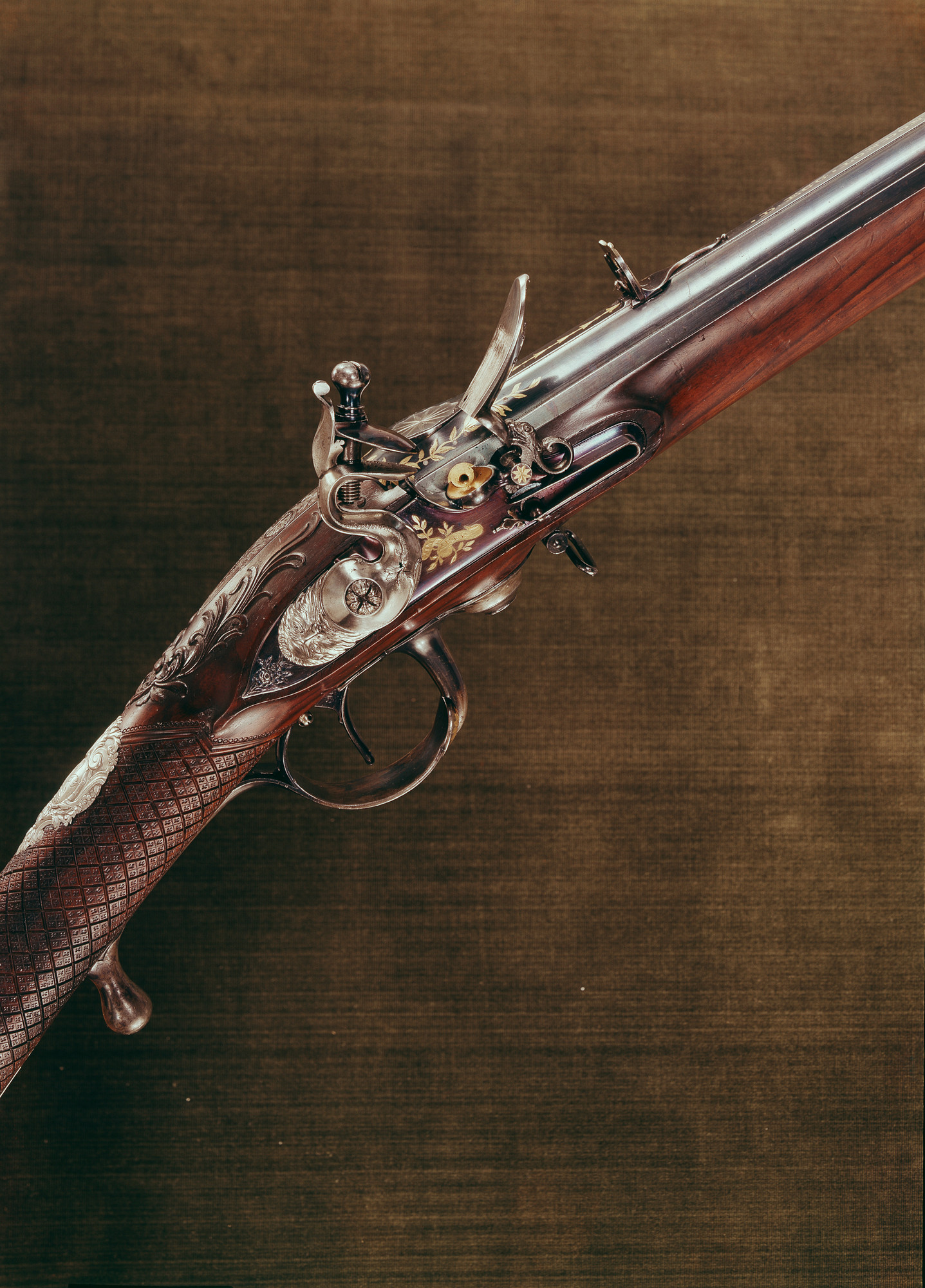 Durs Egg (1748-1831) - Flintlock breechloading rifle