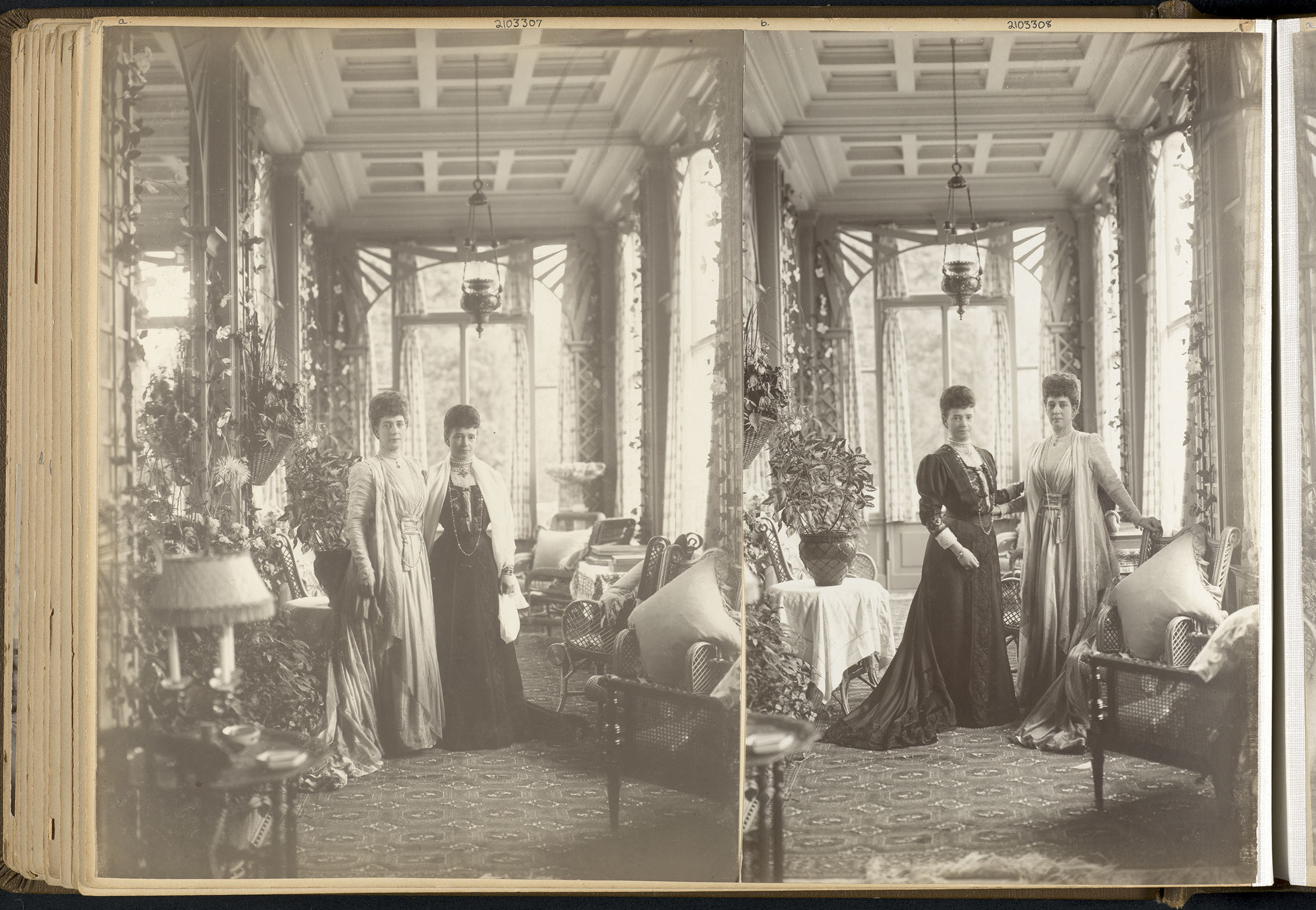 Mary Steen (1856-1939) - Queen Alexandra and Dowager Empress Marie ...