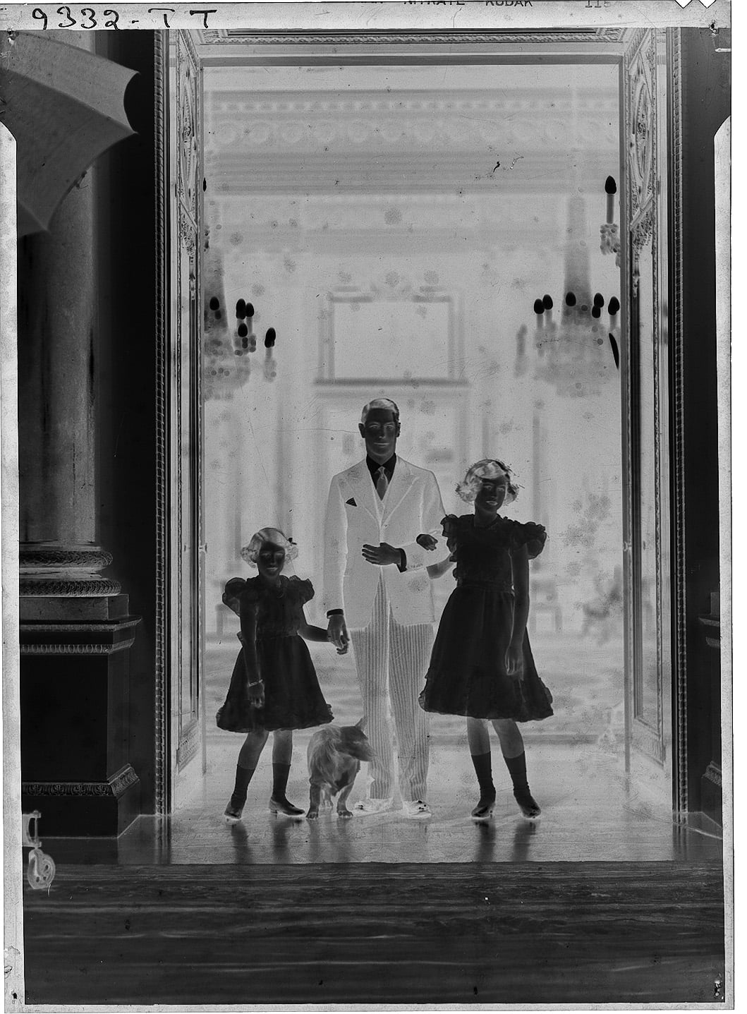 Marcus Adams (1875-1959) - King George VI with Princess Elizabeth and ...