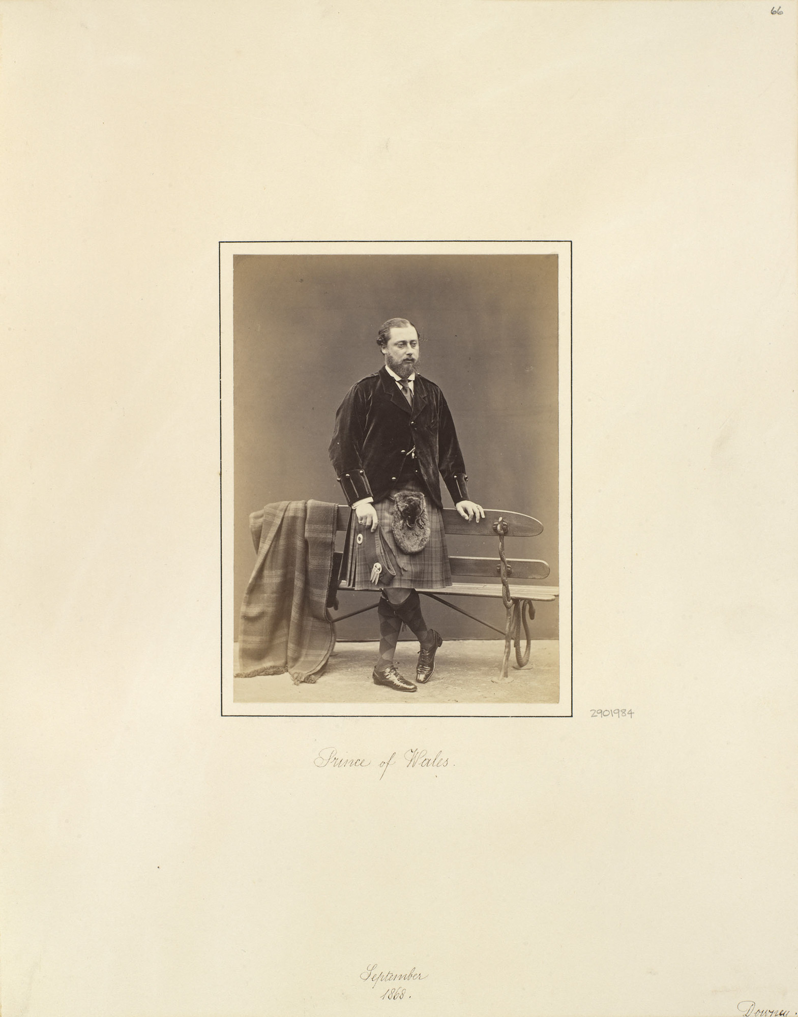 W & D Downey (active 1855-1941) - Albert Edward, Prince of Wales ...