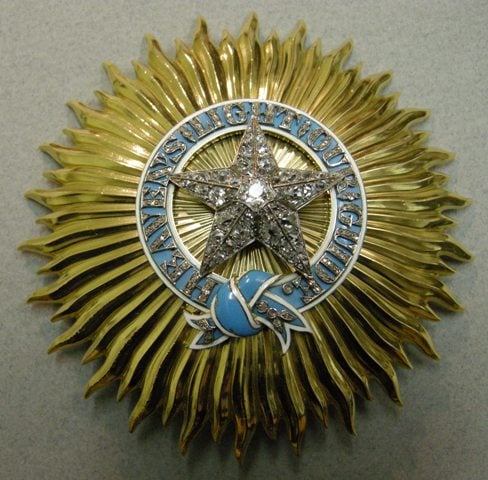 RCIN 442463 - Order of the Star of India. Star. George V's Investiture ...