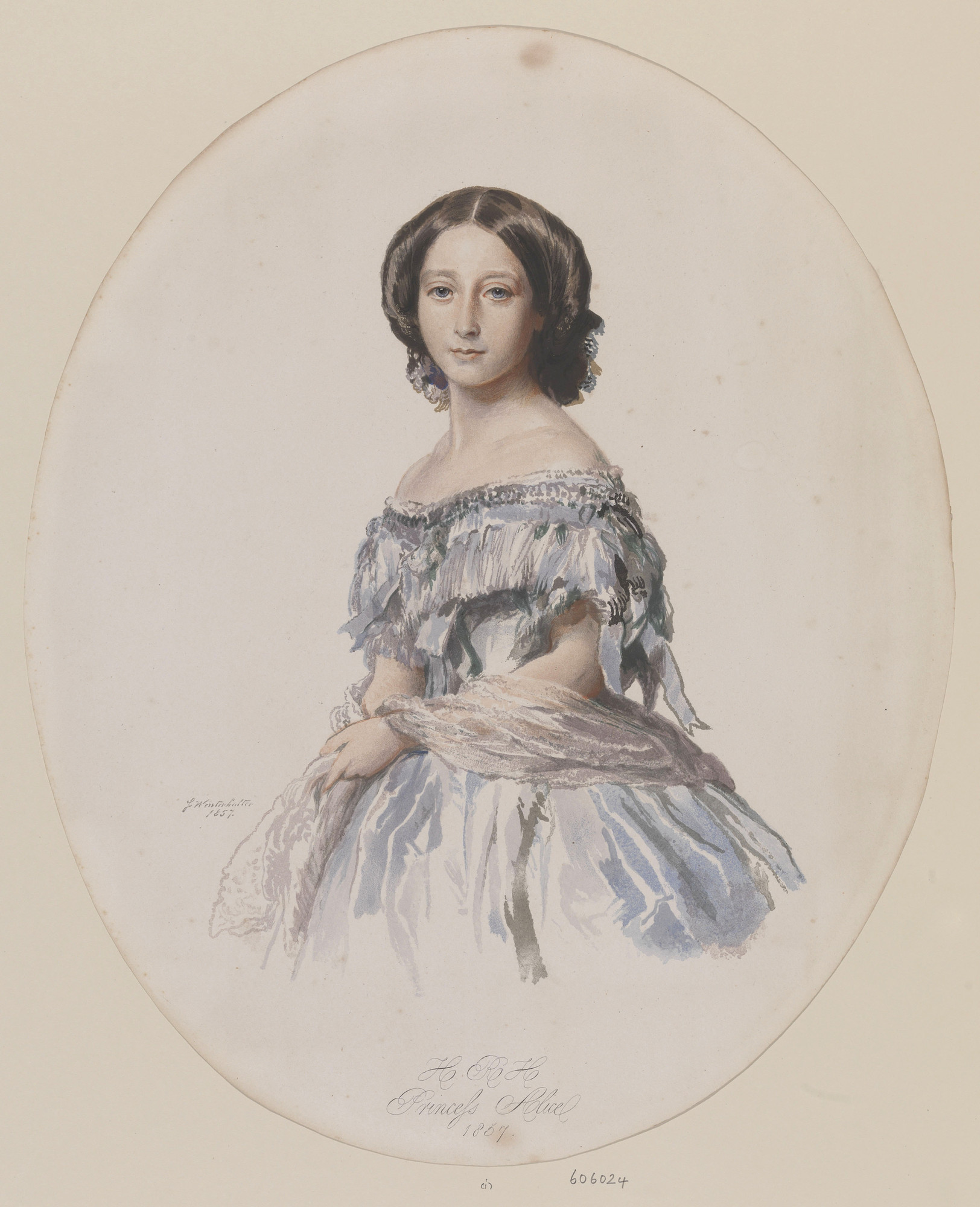 After Franz Xaver Winterhalter 1805 73 H R H Princess Alice