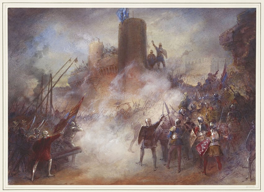 Egron Sellif Lundgren (1815-75) - Henry V - Act III, Scene II