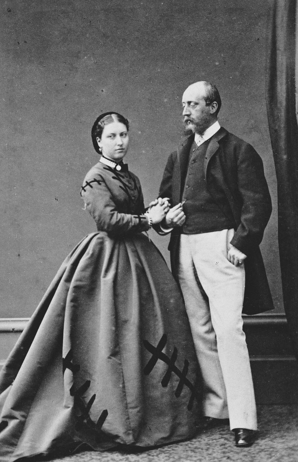 Hills & Saunders (1852-2019) - Princess Helena and Prince Christian of ...