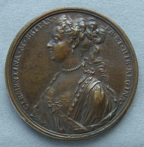 Ottone Hamerani (1694-1764) - Medal commemorating the Flight of ...