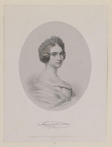 After Franz Xaver Winterhalter (1805-73) - [Princess Augusta of ...
