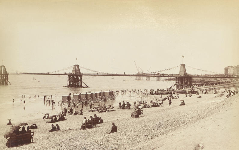 Unknown Person - Royal Suspension Chain Pier, Brighton