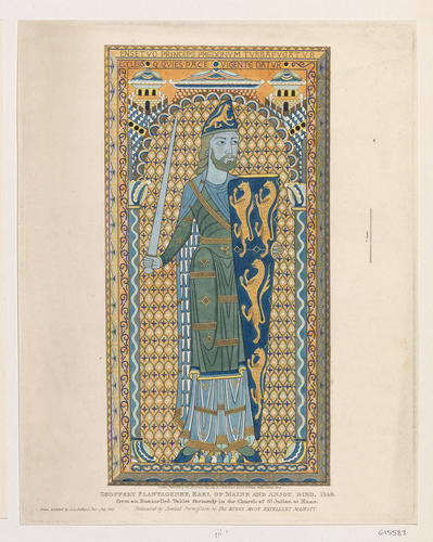 After Charles Alfred Stothard (1786-1821) - GEOFFREY PLANTAGENET, EARL ...