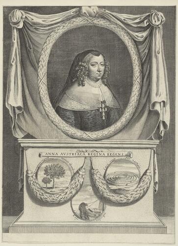 Attributed to Valdor, Jean (1616-1670) - Anne of Austria